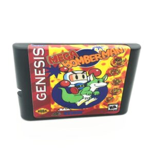 royal retro mega bomberman for sega genesis & mega drive 16 bit video games conosle (black)