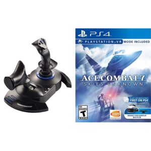 thrustmaster t.flight hotas 4 (ps5, ps4 and pc) and ace combat 7: skies unknown - playstation 4 bundle