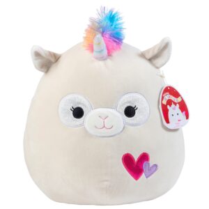 squishmallows original 12-inch kate the rainbow llamacorn - official jazwares valentine's day plush - collectible soft & squishy stuffed animal toy - add to your squad - gift for kids, girls & boys