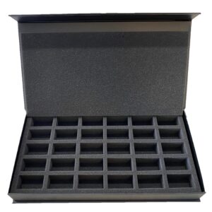 extruded gaming tabletop miniature storage and travel case