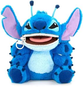 quantum mechanix - disney stitch zipper mouth plush