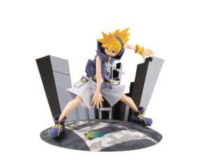 kotobukiya the world ends with you the animation: neku artfx j statue, multicolor