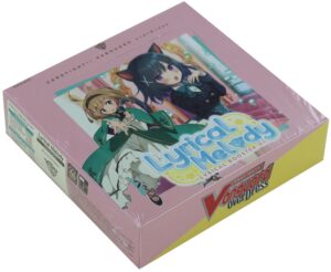 cfv cardfight vanguard overdress: lyrical melody booster box, pink, (vge-d-lbt01)