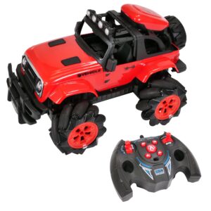 high speed rc truck, with light, 1:24 scale remote control crawler 2.4 ghz, toys for kids and adults, 30 min play gift for boy girl, contixo sc7