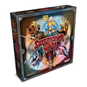 summoner wars second edition plaid hat games master set – tactical dueling card game – includes 6 faction decks, custom dice, and game board – ages 9+, 2 players