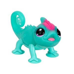 little live pets - sunny the bright light chameleon interactive color change light up toy, 30+ sounds & emotions, so many moods, repeats back, beat detection (batteries included, for kids ages 5+)