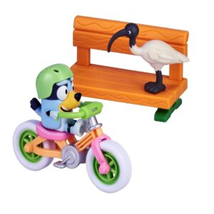 bluey s6 vehicle & figures bicycle, multicolor (17162)