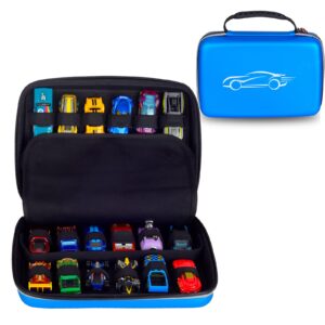 btopcase hard eva protective carrying storage case for hot wheels 20-car pack,hot wheels 24-car pack, matchbox cars case