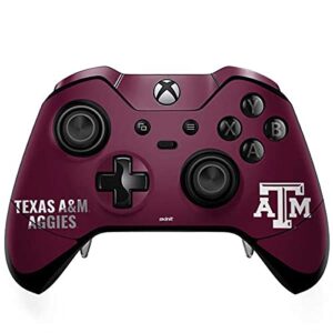 skinit decal gaming skin compatible with xbox one elite controller - officially licensed college aggies design