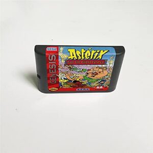 lksya asterix and the great rescue - 16 bit md game card for sega megadrive genesis video game console cartridge (us shell)