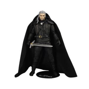 mcfarlane toys the witcher (netflix) geralt of rivia 7" action figure with accessories