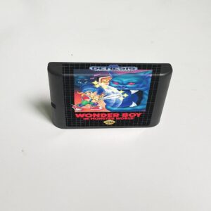 lksya wonder boy in monster world - 16 bit md game card for sega megadrive genesis video game console cartridge (us shell)