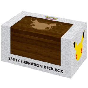 pokemon 25th celebration deck box