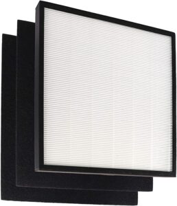 merchandise mecca flt5900 premium h13 true hepa replacement filter j, compatible with germguardian air purifier ac5900wca and ac5900wdlx- breathe clean air