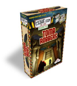 escape room the game expansion pack – tomb robbers | solve the mystery board game for adults and teens (english version)