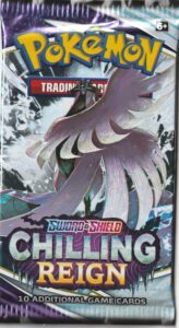 pokemon tcg: sword & shield chilling reign booster pack