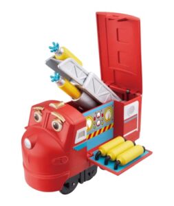 chuggington - pop and transform chuggers – wilson - 5" transforming train toy - free-rolling wheels - birthday gift for preschool kids age 3 and up - fun for 3 4 5 year old boys and girls