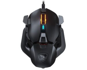 cougar dualblader detachable usb optical gaming mouse,black