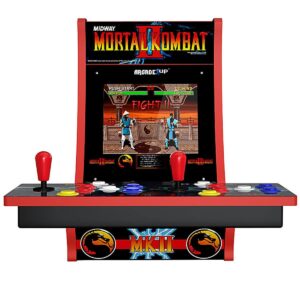 arcade 1up mortal kombat 2 player countercade - electronic games;