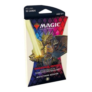 magic tcg magic: the gathering adventures in the forgotten realms theme booster - white