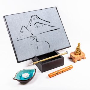 meditation gifts buddha drawing board - woman relaxation gifts man zen gifts decor office home relaxing art water painting board unique stress relief birthday valentine gifts for adults him her