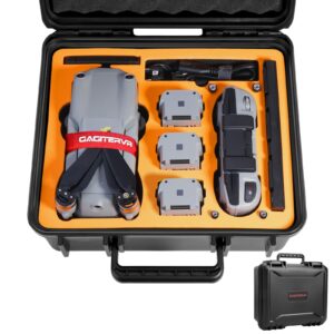 gagitervr hard carrying case for dji air 2s / mavic air 2 drone and more accessories, waterproof and anti-drop all-round protection(not include drones and accessories)