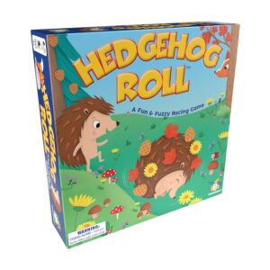 gamewright - hedgehog roll - a fun & fuzzy racing game