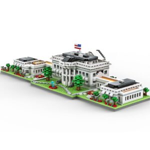 semky micro mini blocks white house famous landmark model set,(3000pieces) -building and architecture toys gifts for kid and adult