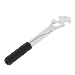 bicycle spanner, 14.5/15/24mm easy to carry crank removal bike pedal wrench durable with labor saving handle for road bike for bike repairing