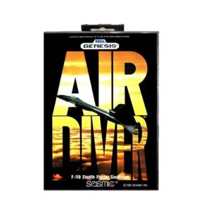 lksya air diver 16 bit md game card include retail box for sega genesis & mega drive