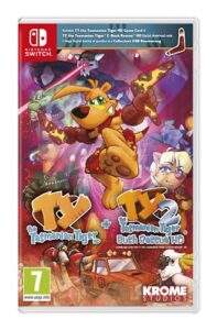 krome studios ty the tasmanian tiger hd + ty the tasmanian tiger 2: bush rescue hd: bundle (nintendo switch)