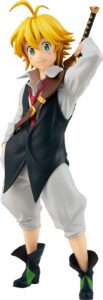 good smile the seven deadly sins: dragon’s judgement: meliodas pop up parade pvc figure, multicolor