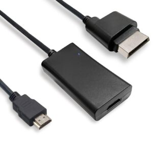 hdmi cable for original xbox 360 console, xbox 360 to hdmi aadapter with component signal output (better image), hd converter