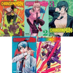 chainsaw man manga set 1-5