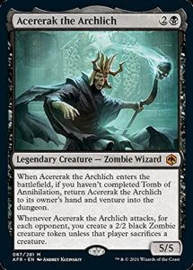 magic: the gathering - acererak the archlich (087) - adventures in the forgotten realms