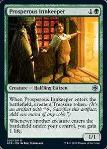 magic: the gathering - prosperous innkeeper (200) - adventures in the forgotten realms