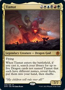 magic: the gathering - tiamat (235) - adventures in the forgotten realms