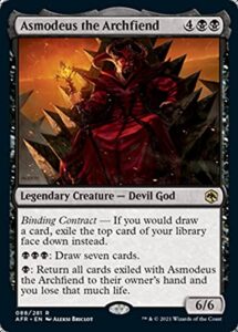 magic: the gathering - asmodeus the archfiend (088) - foil - adventures in the forgotten realms