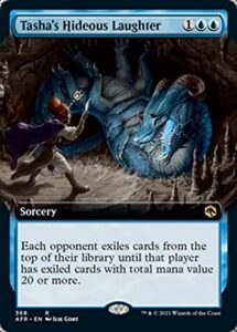 magic: the gathering - tasha's hideous laughter (368) - extended art - adventures in the forgotten realms