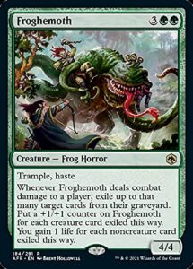 magic: the gathering - froghemoth (184) - adventures in the forgotten realms