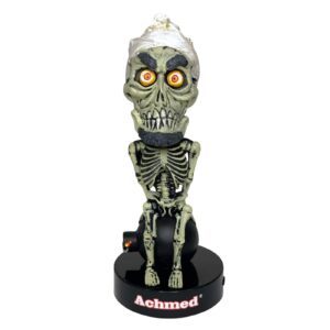 jeff dunham product image talking achmed bobblehead | talking bobblehead with 9 unique phrases (8")