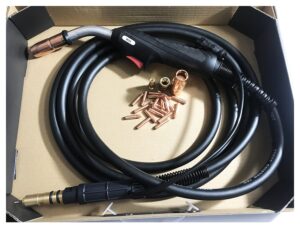 miller 250 amp 169598 .030"-.035" replacement mig welding gun torch stinger m-25 15 ft m25 (add .023" mig kit)