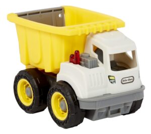 little tikes® dirt diggers™ minis 2-pack, dump truck & front loader truck, indoor outdoor multicolor toy car and toy vehicles for on the go play for kids 2+