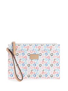 guess factory mckinney logo wristlet