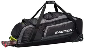 easton | tank pro wheeled equipment bag | baseball/softball | black