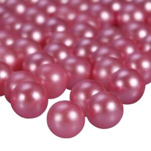 artificial pearl, 1300pcs smooth glossy color 2colors bead decoration for makeup organizer for decorations(pink)