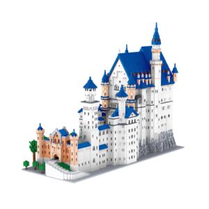 sxpc world famous architecture swan stone castle model (11810pcs) diy micro building blocks mini bricks toy for kids and adults