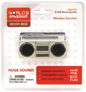 kkts worlds smallest boom box by westminster