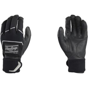 rawlings | workhorse baseball batting gloves | compression strap | adult xx-large | black