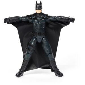 dc comics, batman 12-inch wingsuit batman action figure, the batman movie collectible kids toys for boys and girls ages 3 and up